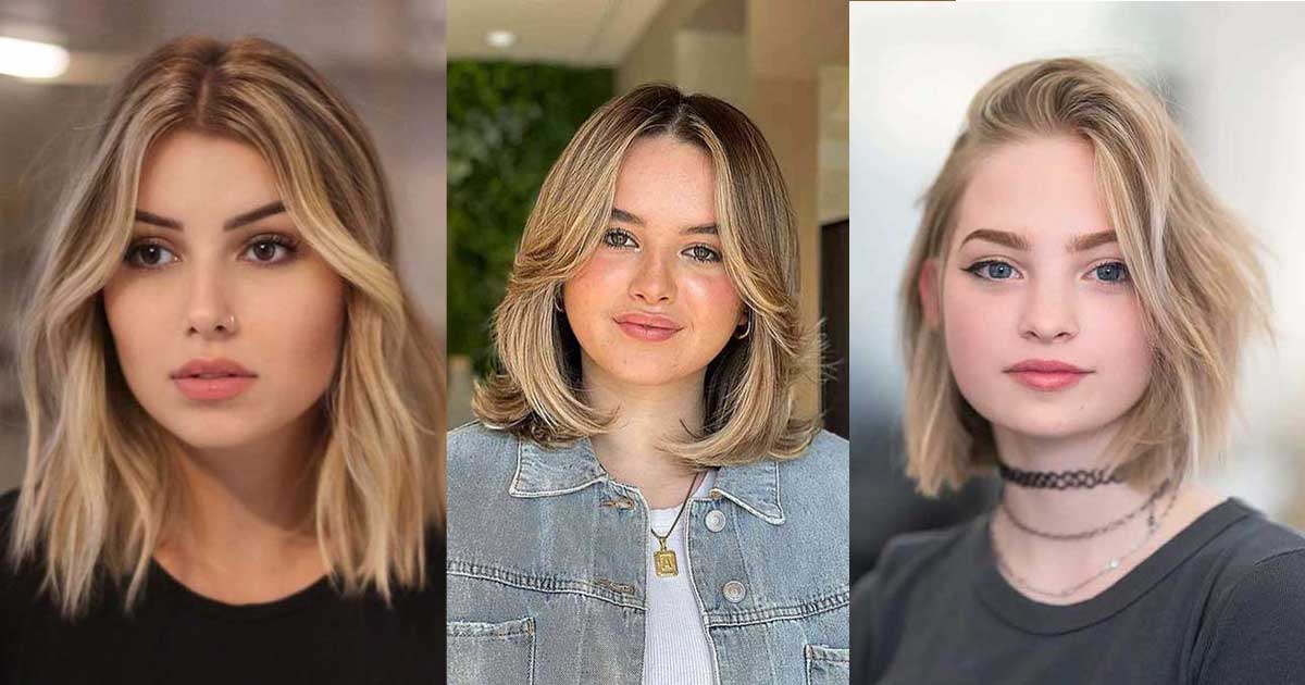 20 Spring Haircut Styles for Round Faces In 2025